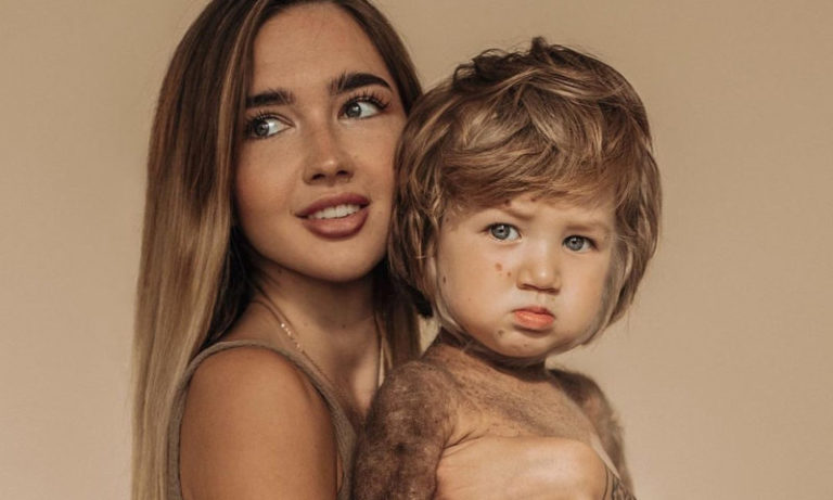 A popular Instagram blogger shares photos of her son with a unique ...
