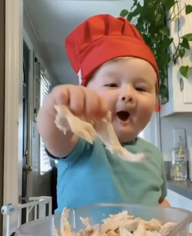Even though he is only one year old, this young child is already a ...